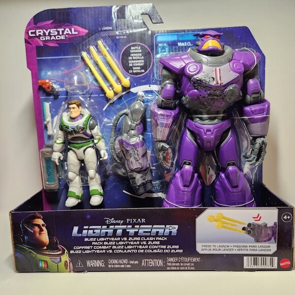 Disney | Toys | New Disney Pixar Buzz Lightyear Zurg Action Figures ...